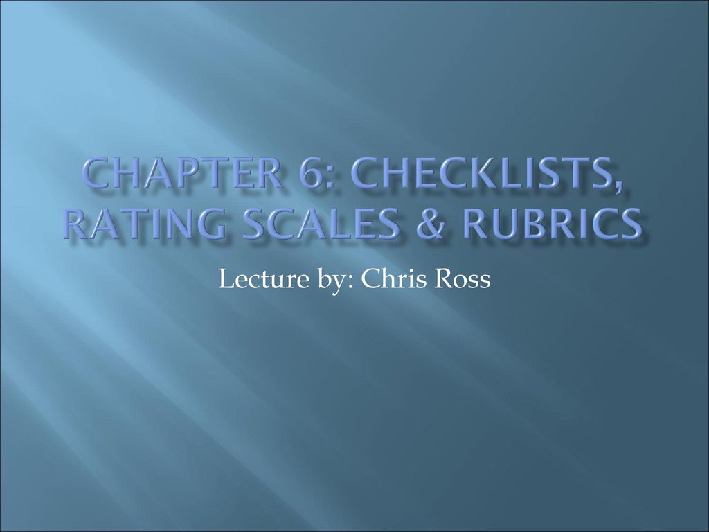 Checklists, Rating Scales And Rubrics PDF Rubric (Academic), 50% OFF Checklists, Rating Scales And Rubrics PDF Rubric (Academic), 50% OFF