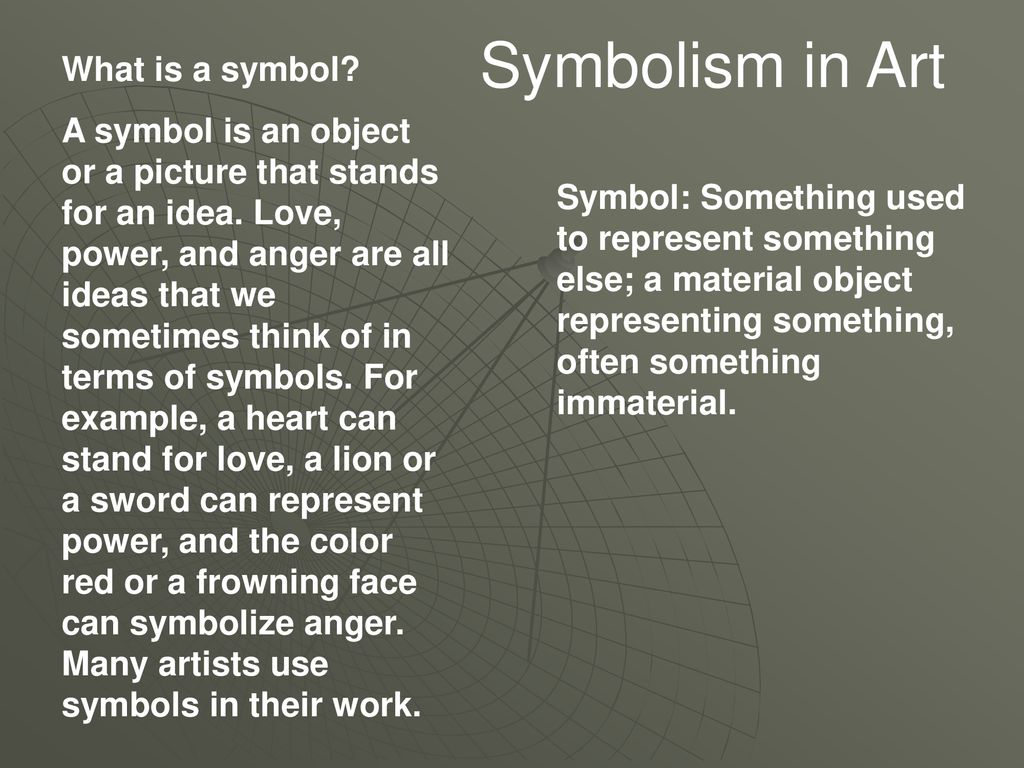Symbolic Paintings Meaning Symbolic Paintings Meaning