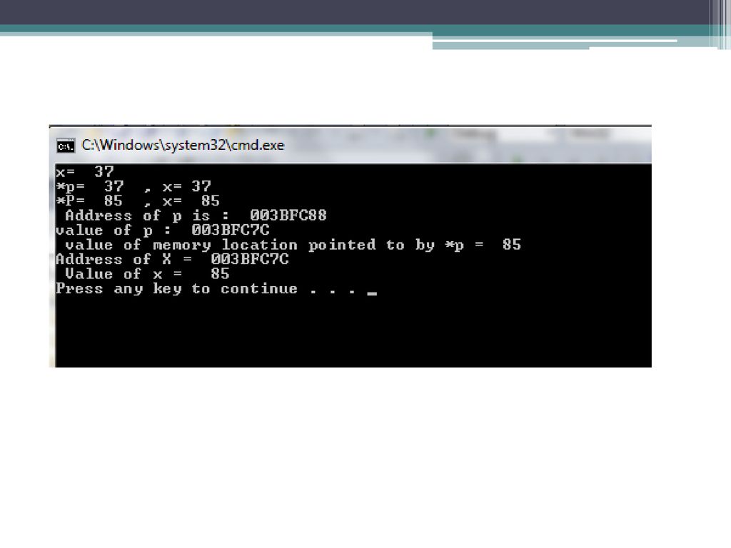 Pointer Data Type And Pointer Variables Ppt Download
