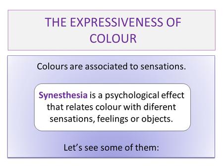 How blue is it? Which colours can you see in this picture? - ppt download