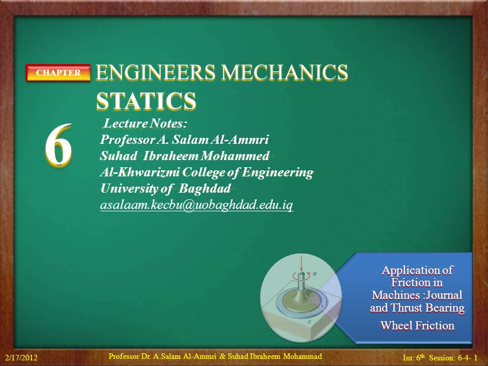 Engineering Mechanics Statics Ppt Slides Engineering Mechanics Statics Ppt Slides