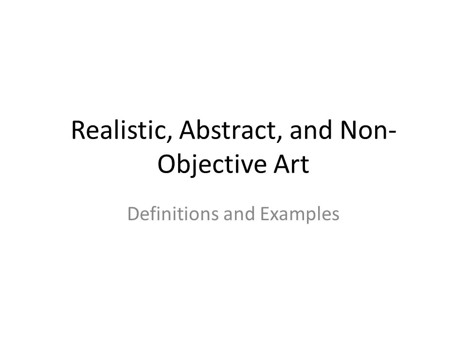 Abstractobjective Examples Abstractobjective Examples