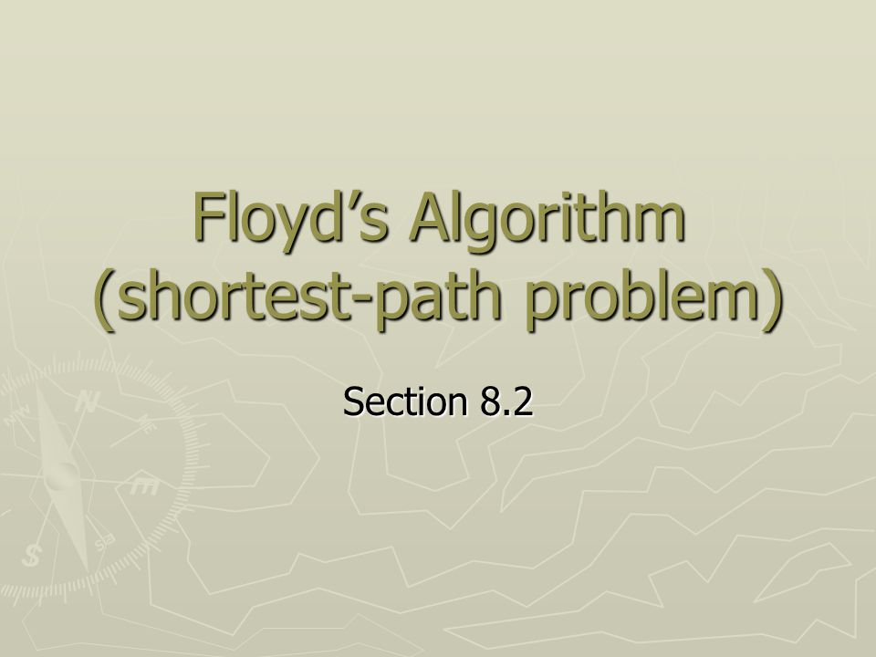 Ppt Floyds Algorithm Powerpoint Presentation Id836062 UB PowerPoint Ppt Floyds Algorithm Powerpoint Presentation Id836062 UB PowerPoint