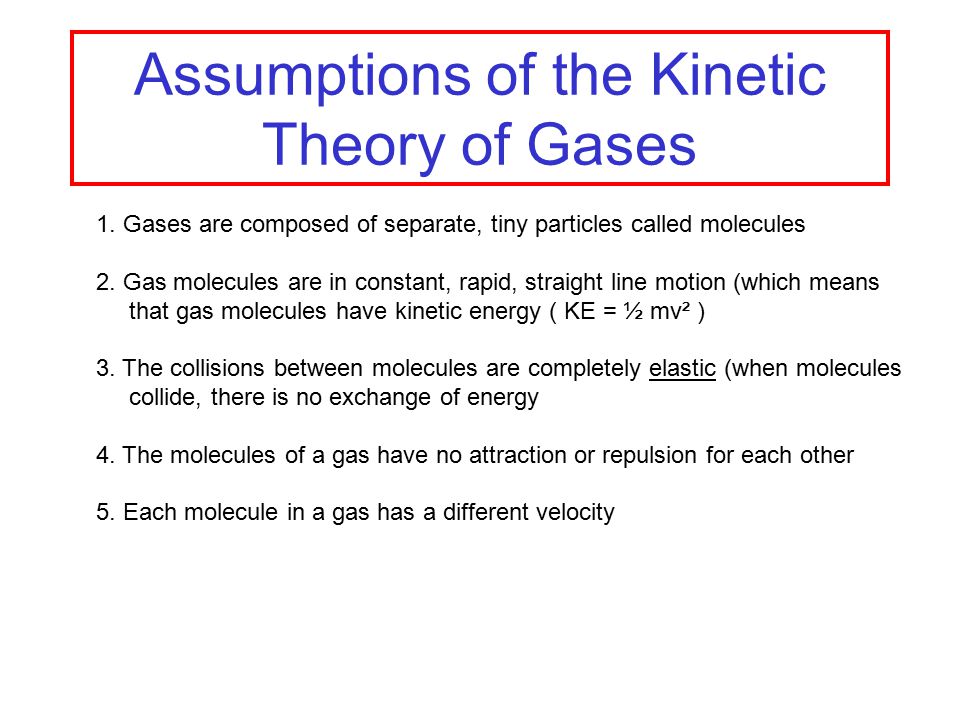 Kinetic Molecular Theory Of Gases, 59% OFF Kinetic Molecular Theory Of Gases, 59% OFF