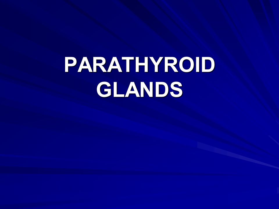 Ppt Disorders Of Thyroid And Parathyroid Gland And Their 48 Off