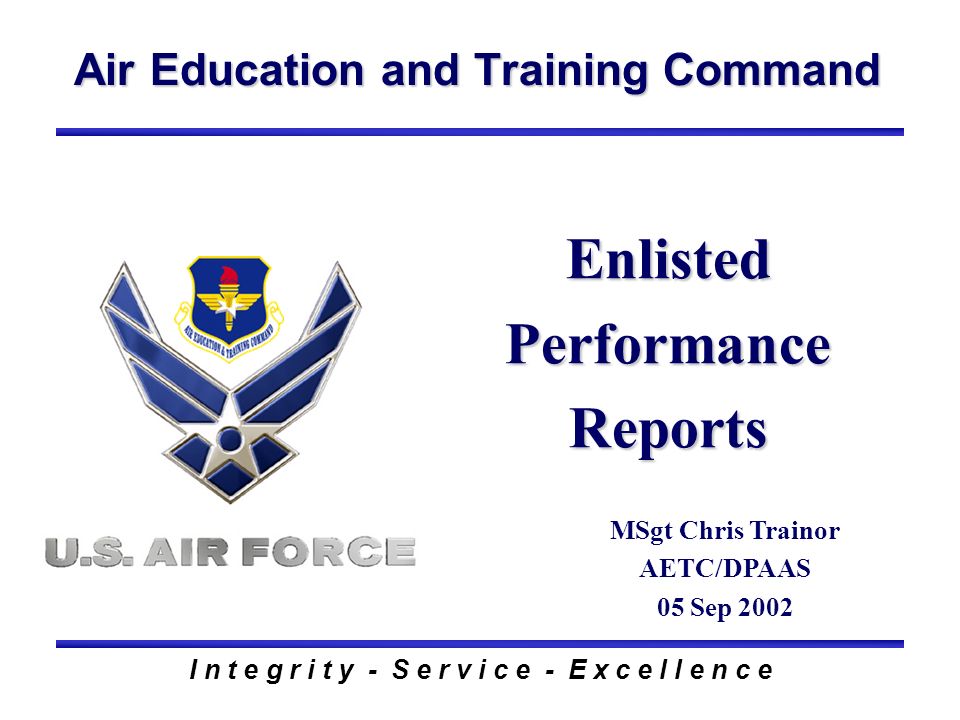 Officer And Enlisted Evaluation Systems Air Force 48 Off
