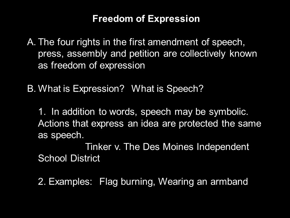 Freedom Of Press Examples