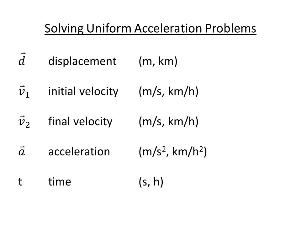 Uniformly Accelerated Motion Examples, 41% OFF Uniformly Accelerated Motion Examples, 41% OFF