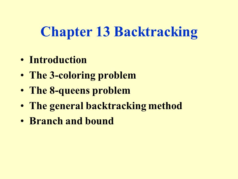 Graph Coloring Using Backtracking Ppt We can check if a graph is ... Graph Coloring Using Backtracking Ppt We can check if a graph is ...