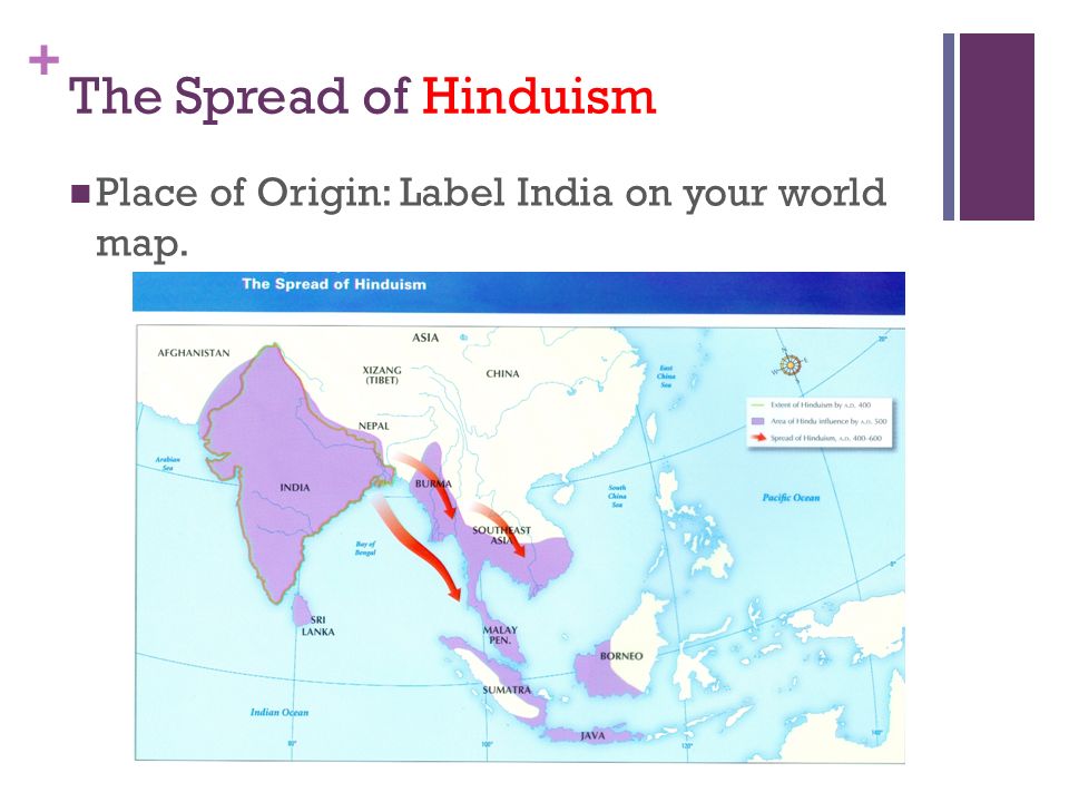 Hinduism Diffusion Map Hinduism Diffusion Map
