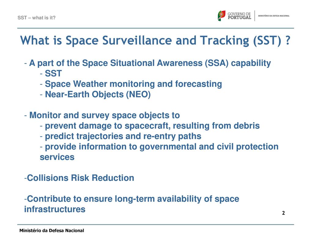 Space Surveillance And Tracking Ppt Download