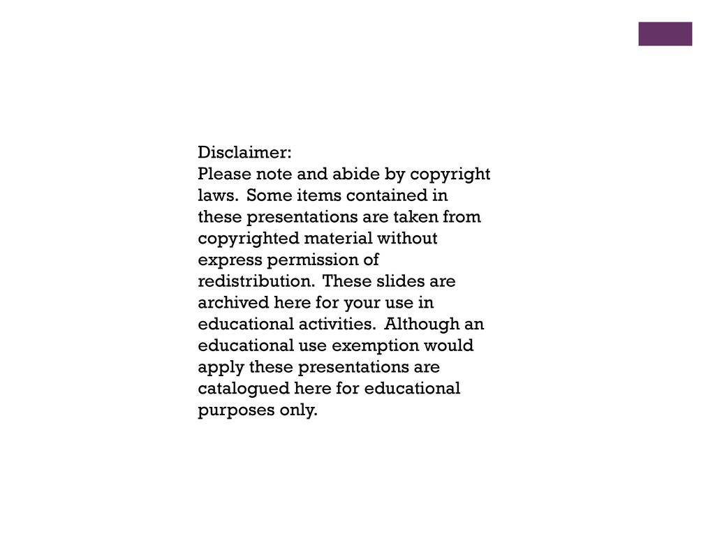 Disclaimer Please Note And Abide By Copyright Laws Some Items