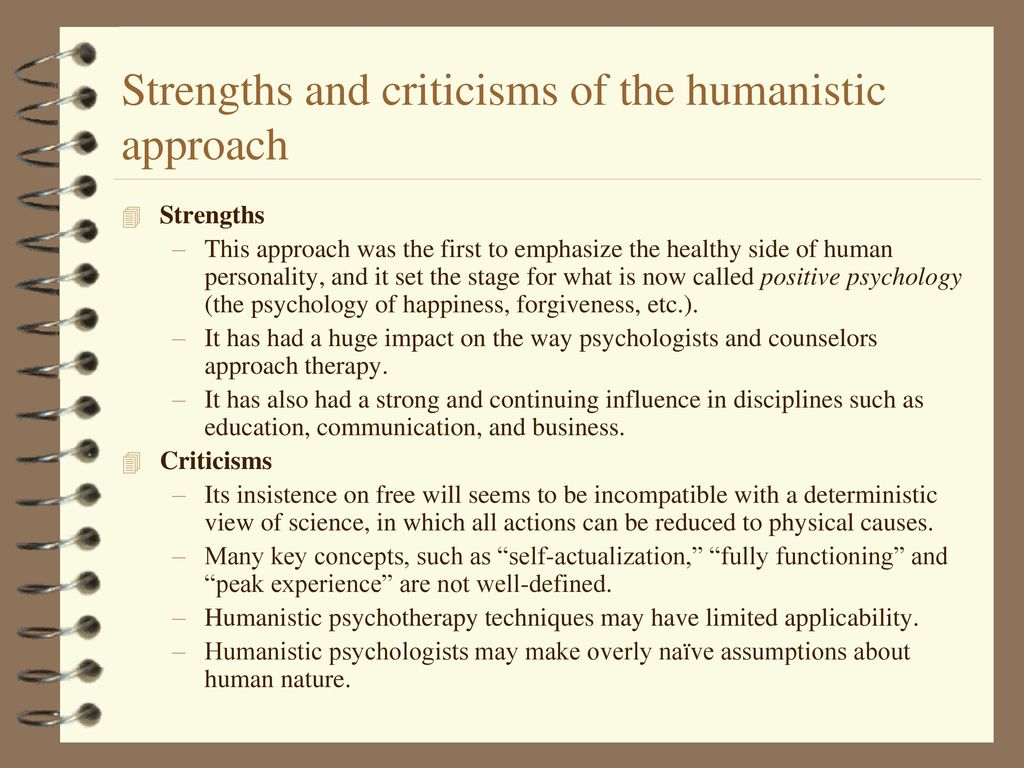 Humanistic Approach Examples Humanistic Approach Examples