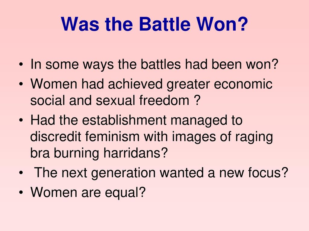Feminism Ppt Download