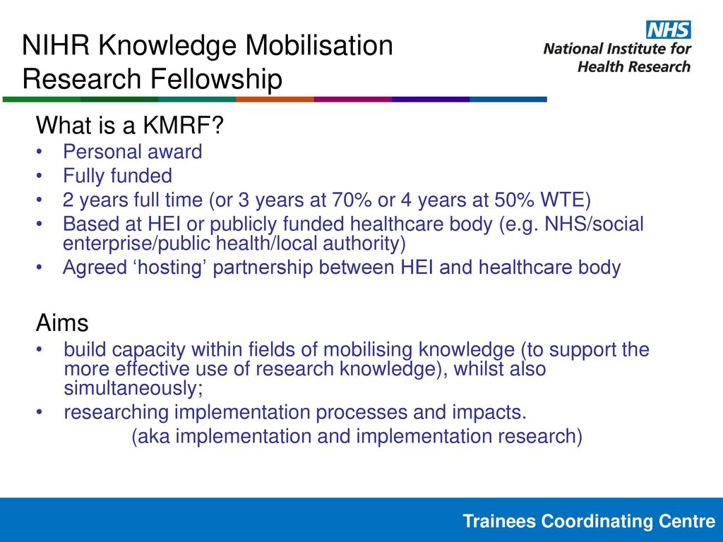 Nihr Research Training Opportunities Ucl Populations And Lifelong Health