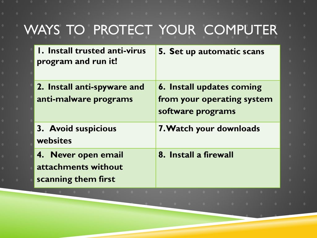 3 ways to protect your computer from viruses - eroresort 3 ways to protect your computer from viruses - eroresort