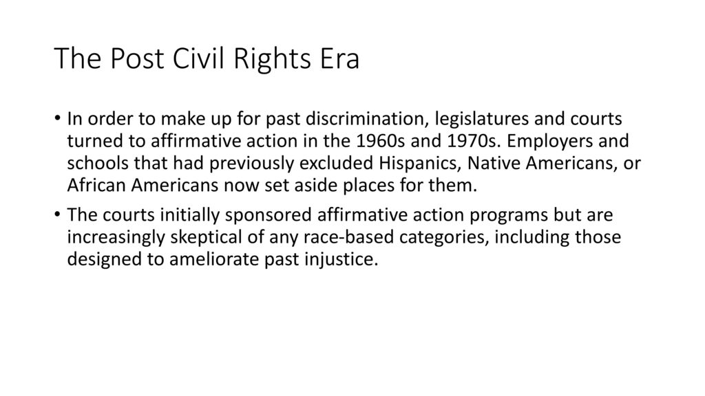 Chapter 6 The Struggle For Civil Rights Ppt Download