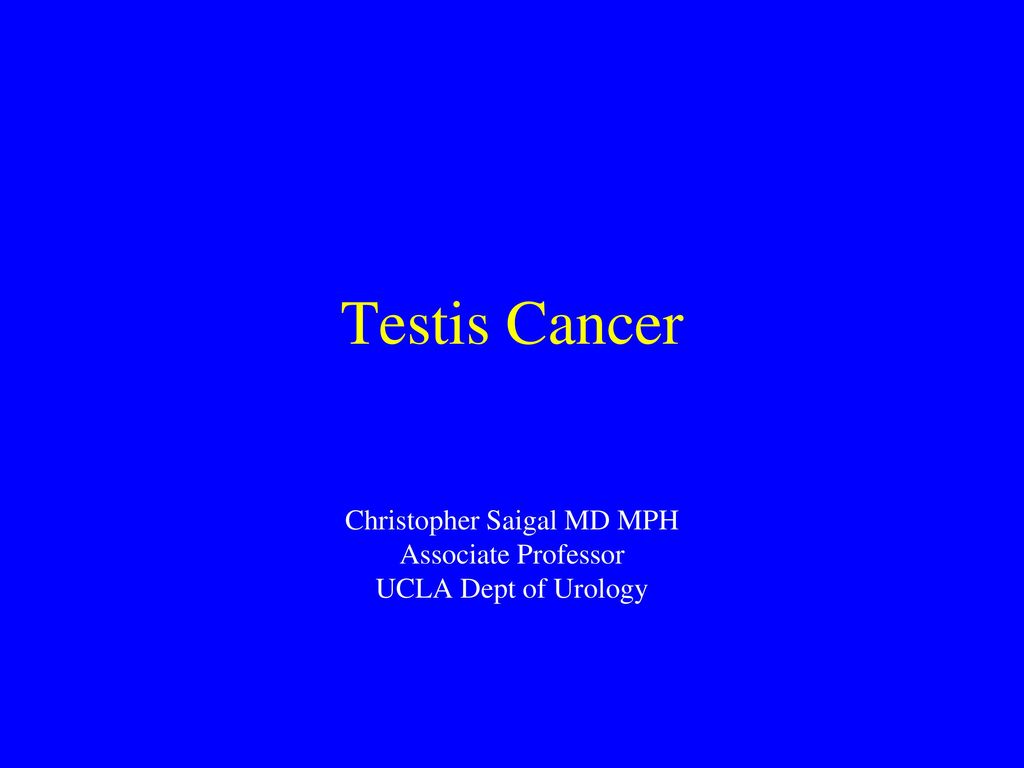 Christopher Saigal Md Mph Associate Professor Ucla Dept Of Urology