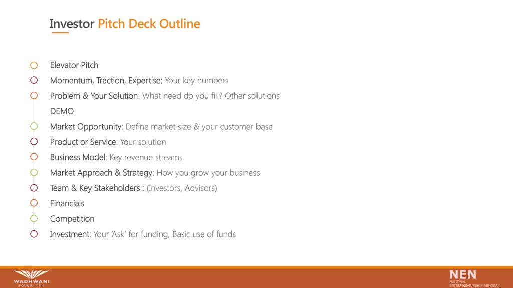 Investor Pitch Deck Template Ppt Download