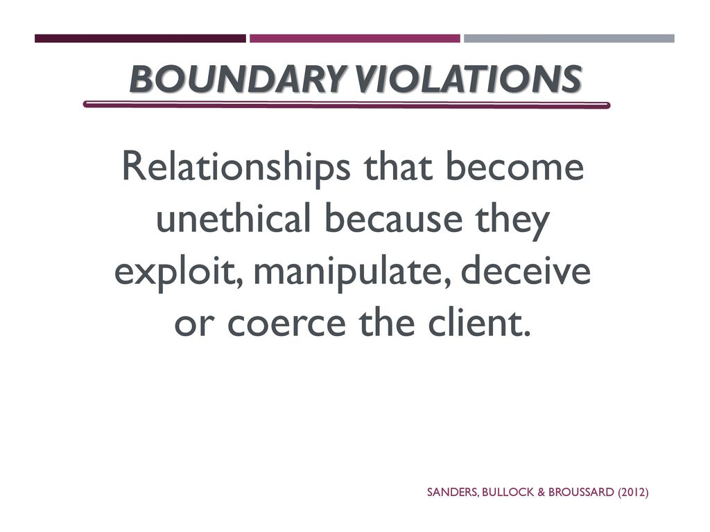 Navigating Ethics And Boundaries In Professional Practice Ppt Download
