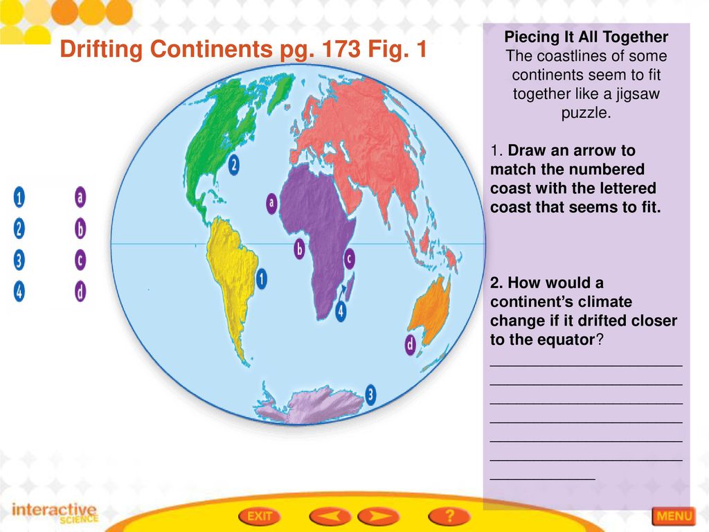 Plate Tectonics Table Of Contents Drifting Continents Ms De Los Rios