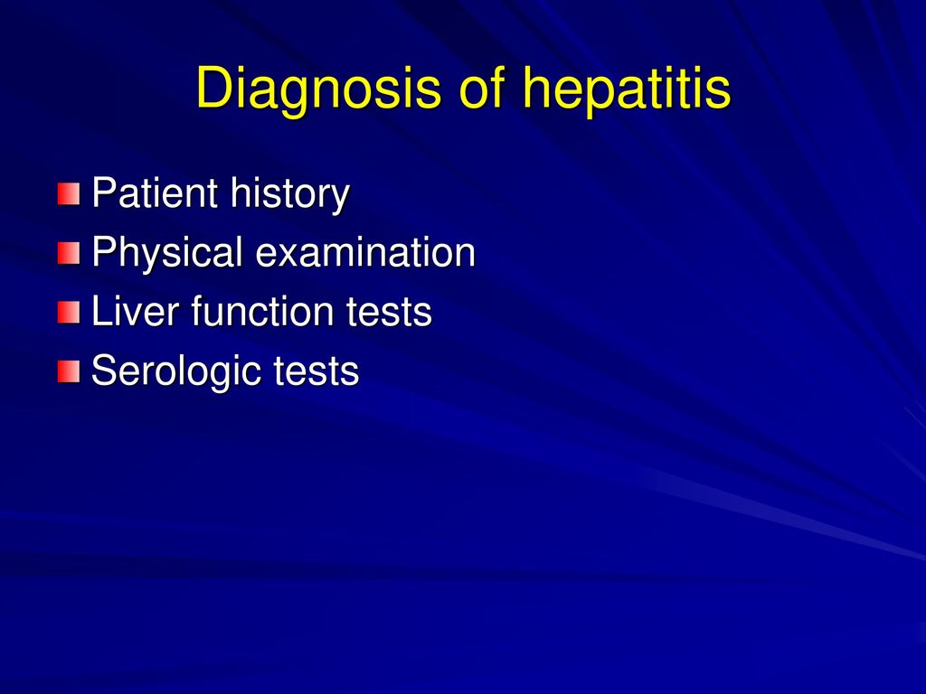 Acute Viral Hepatitis Clinical Presentation Dignosis Ppt Download