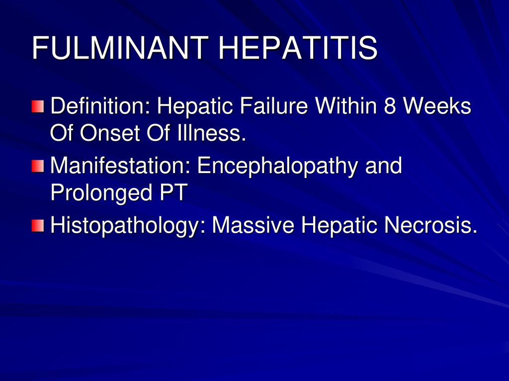 Acute Viral Hepatitis Clinical Presentation Dignosis Ppt Download