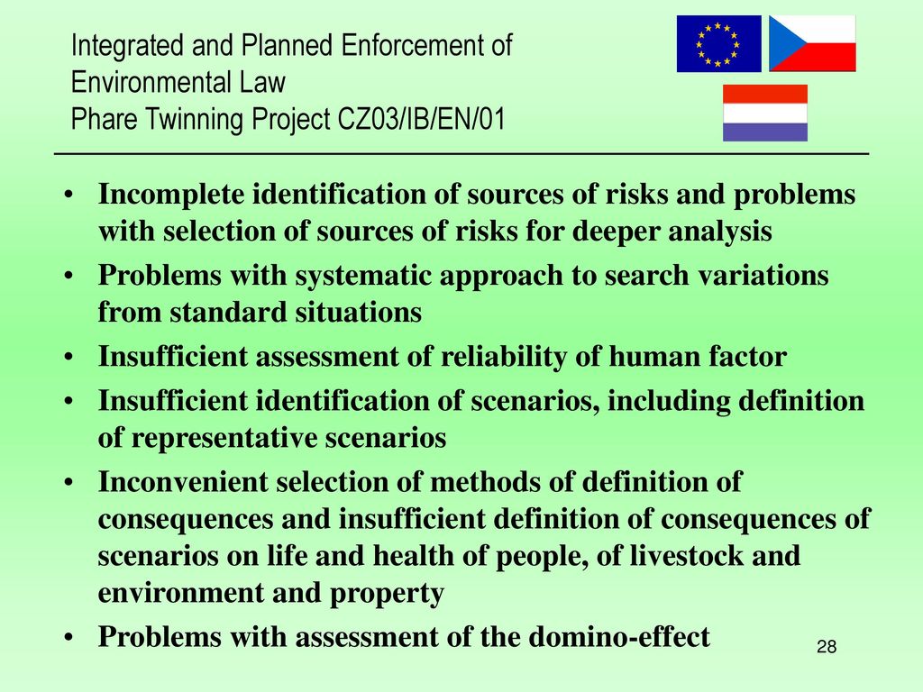 State Of Safety Documentation According To The Act On Major Accidents