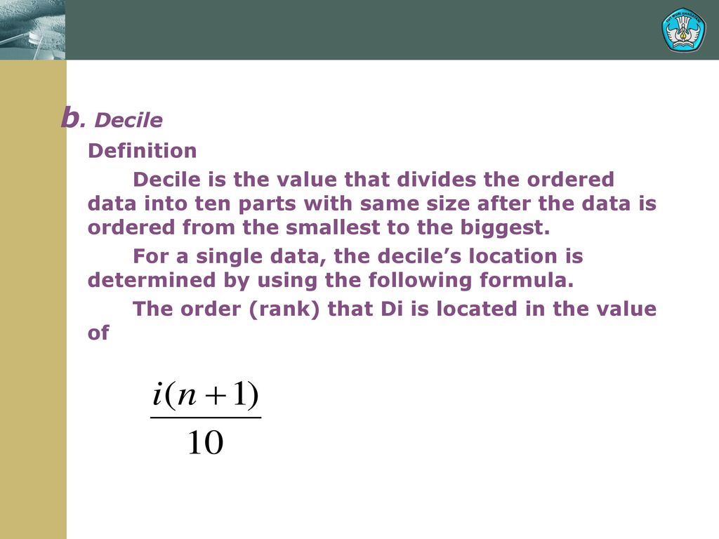What Is A Decile? Definition, Formula To Calculate, And, 53% OFF What Is A Decile? Definition, Formula To Calculate, And, 53% OFF