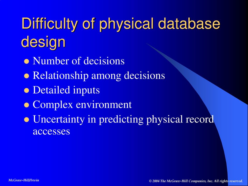 Physical Database Design - ppt download