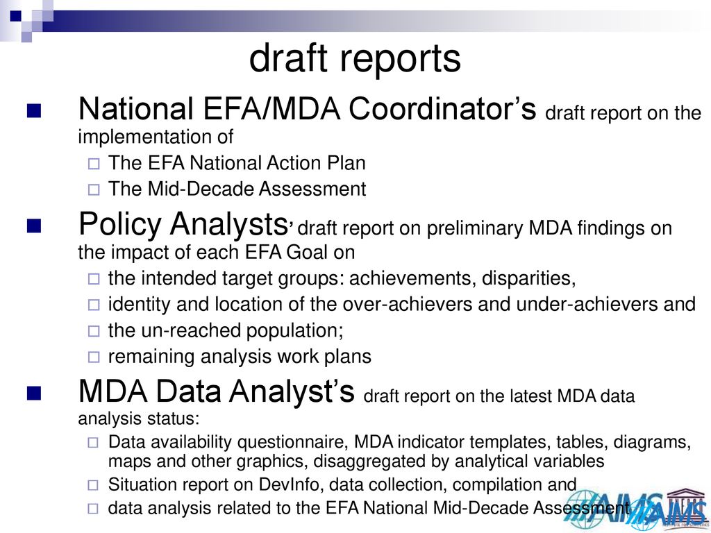 Review And Planning Mid Decade Assessment Ppt Download