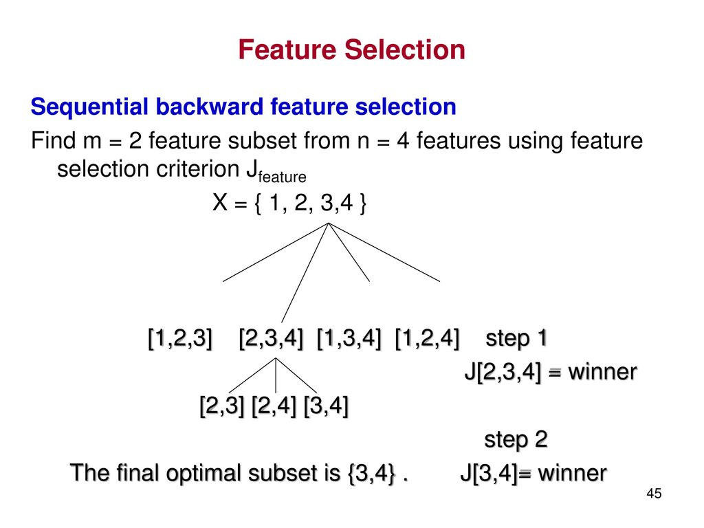 Chapter 7 Feature Extraction And Selection Methods Part 2 Ppt Download