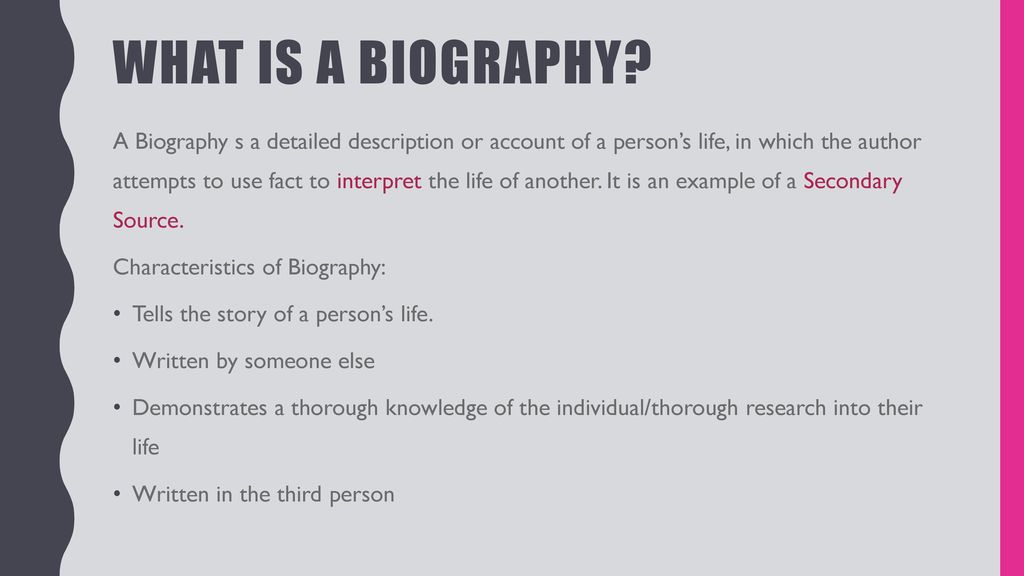 17 Biography Outline Templates PDF, DOC, 47% OFF 17 Biography Outline Templates PDF, DOC, 47% OFF