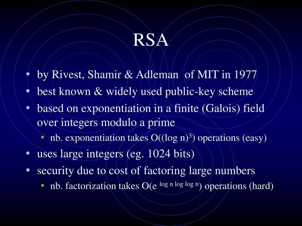 Rsa Rivest Shamir Adleman - RETOEDU Rsa Rivest Shamir Adleman - RETOEDU