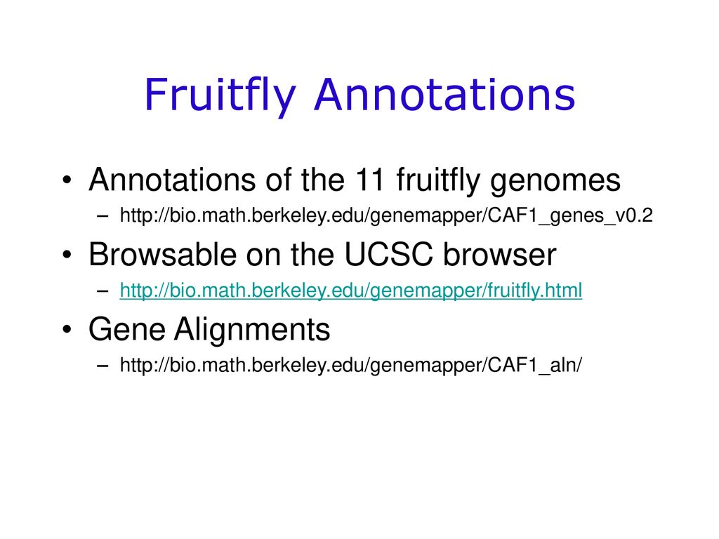 Computational Analyses Of Eukaryotic Gene Evolution Ppt Download