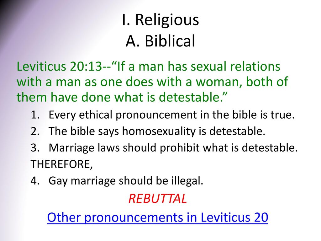The Same Sex Marriage Debate Ppt Download
