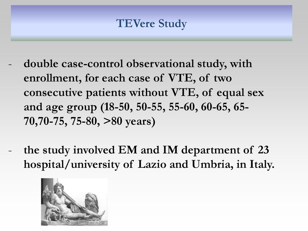 Vte In Medicine Department Ppt Download