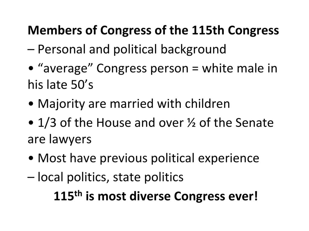 The Legislative Branch Ppt Download