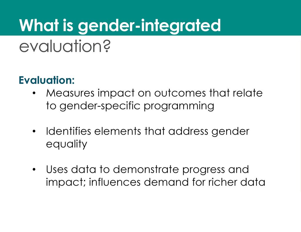 Fundamentals Of Gender Integrated Mande Ppt Download