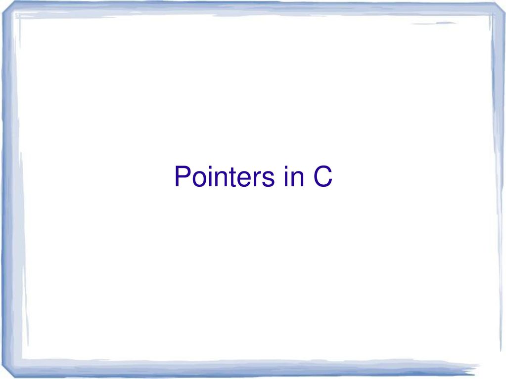 Introduction To Pointers In C Ppt at Richard Jett blog Introduction To Pointers In C Ppt at Richard Jett blog