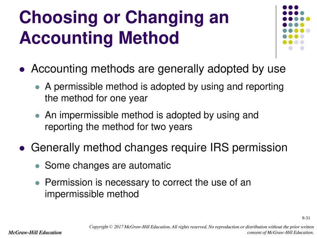 Business Income Deductions And Accounting Methods Ppt Download