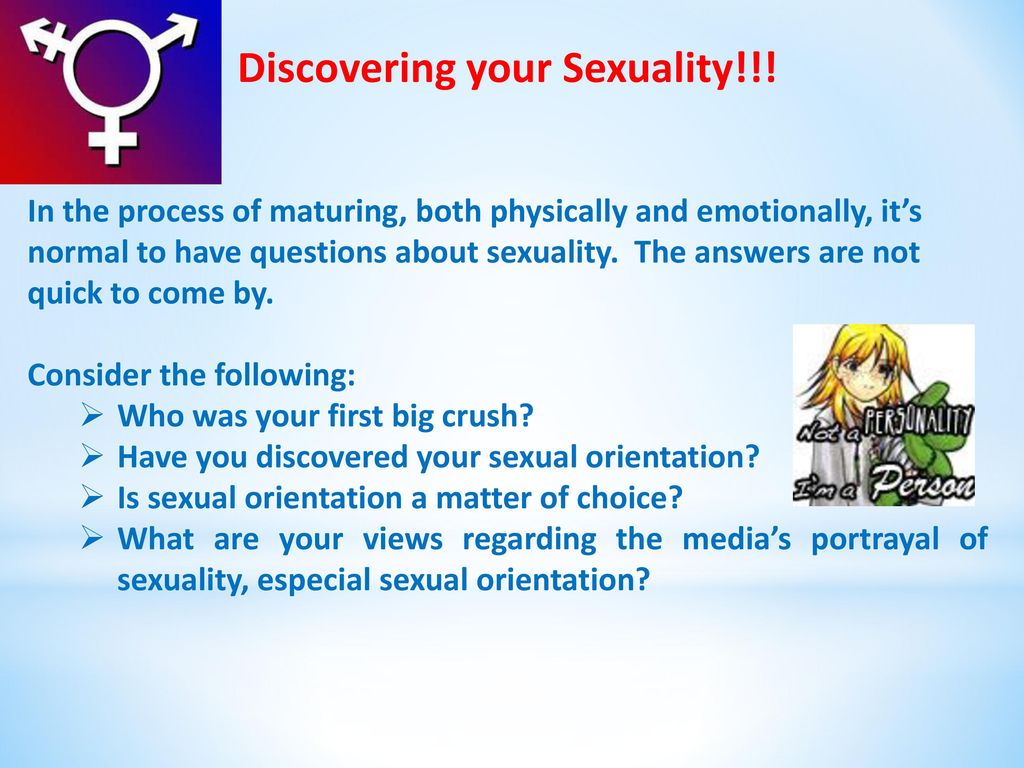 Objectives For The Sexuality Introduction Section Ppt Download