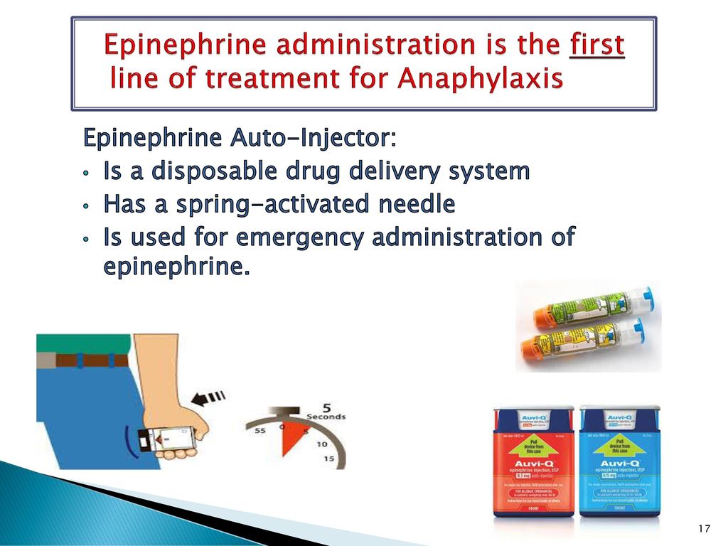 Epinephrine Auto Injectors Ppt Download