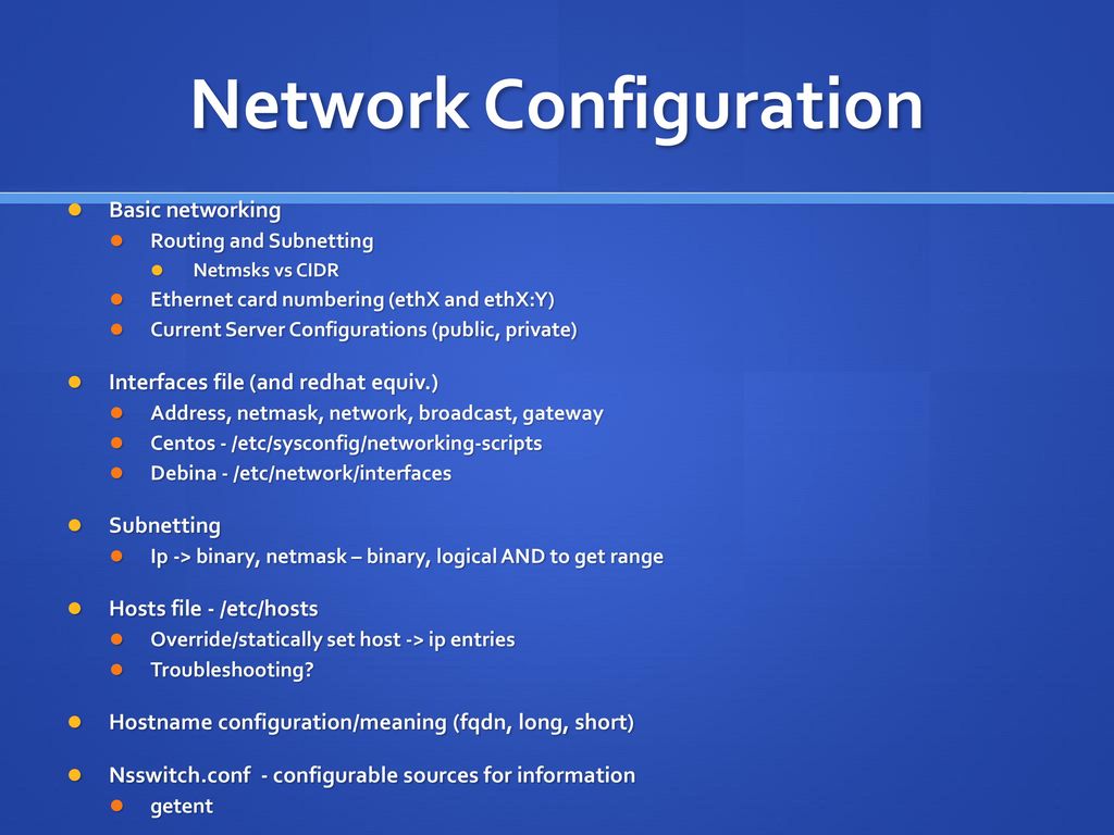 Unix Linux Administration I Ppt Download