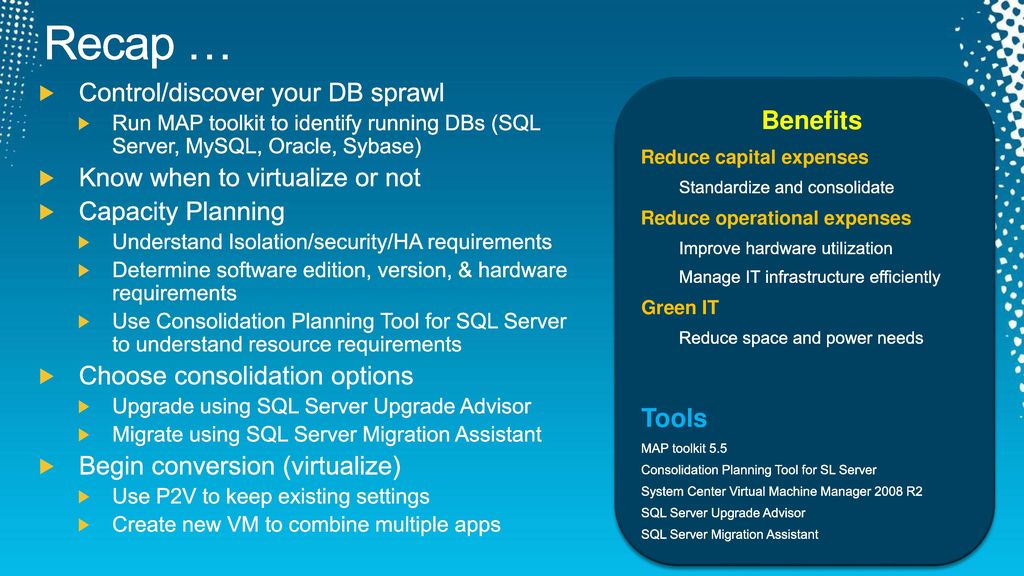Optimize Sql Server For Private Cloud Ppt Download