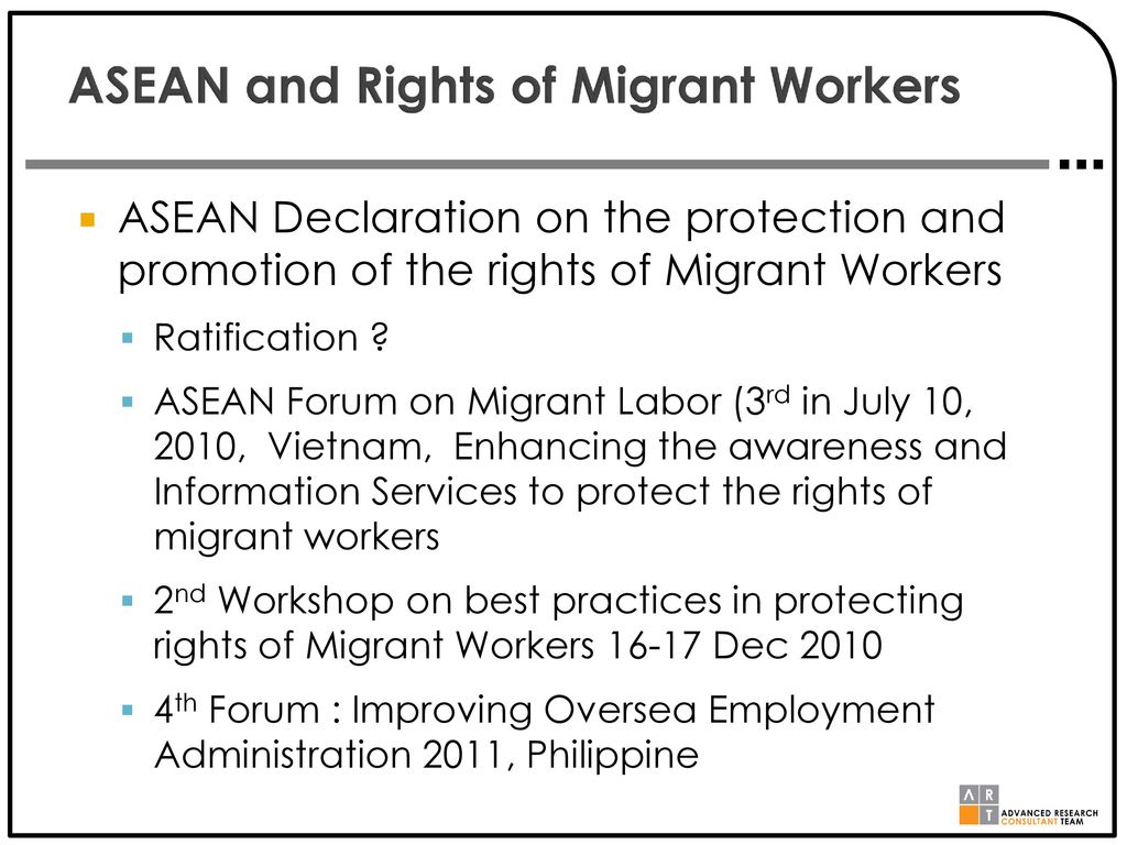 Asean And And Migration Ppt Download