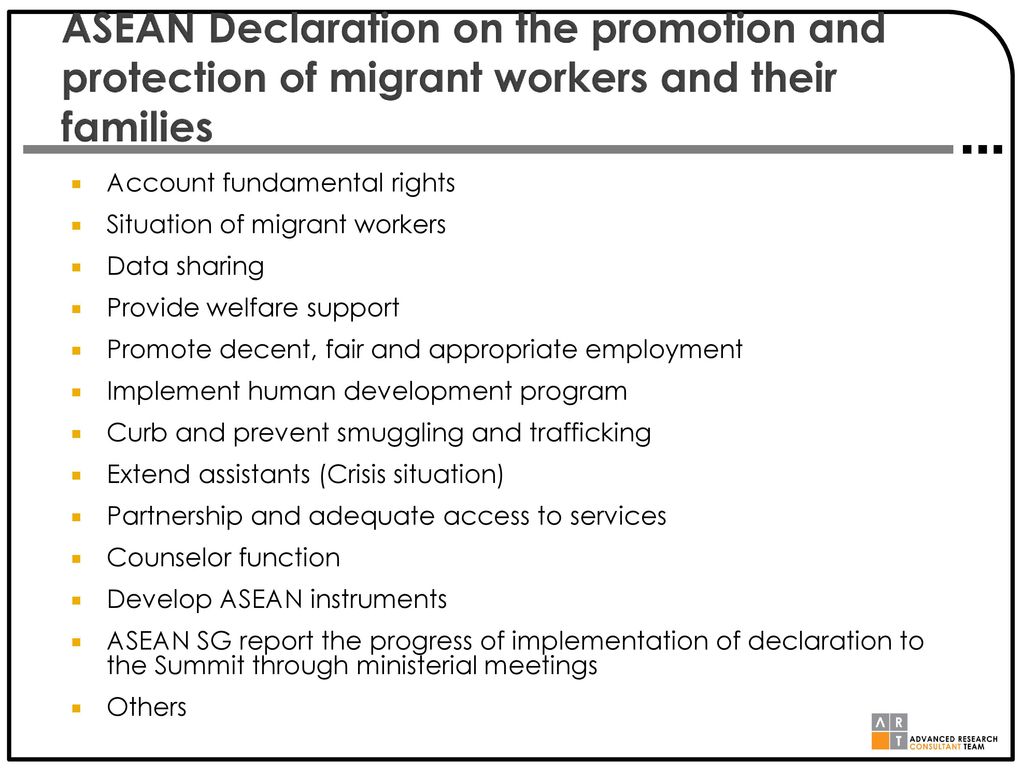 Asean And And Migration Ppt Download