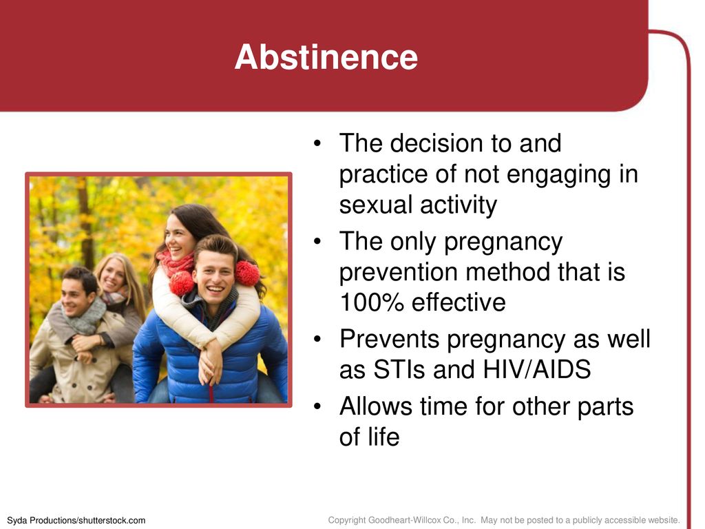 Chapter 23 Pregnancy Prevention Ppt Download