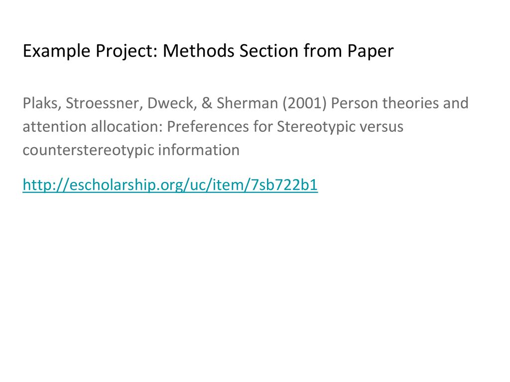 Methods Reproducibility And Results Reproducibility Ppt Download