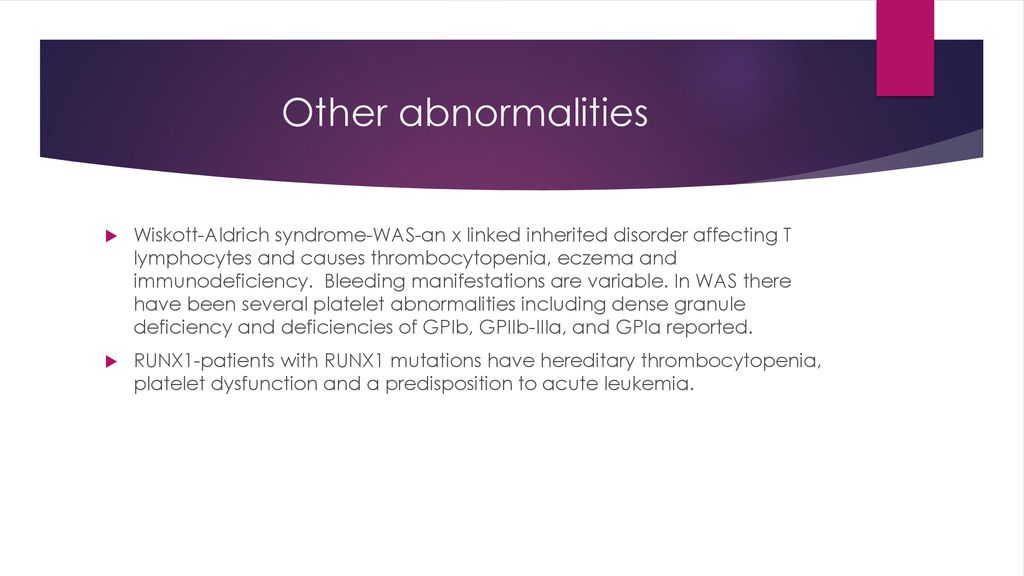 Qualitative Platelet Disorders Ppt Download
